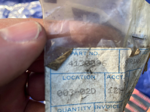 FIAT 124 SPIDER DIFFERENTIAL ADJUSTMENT SHIM PAIR SHIMS NOS 4130096 | eBay