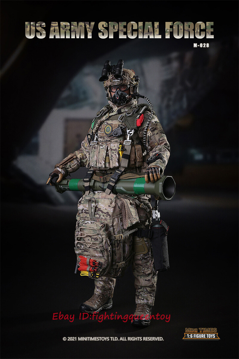 Mini Times Toys M028 US ARMY SPECIAL FORCE 1/6 Soldier Action Figure ...