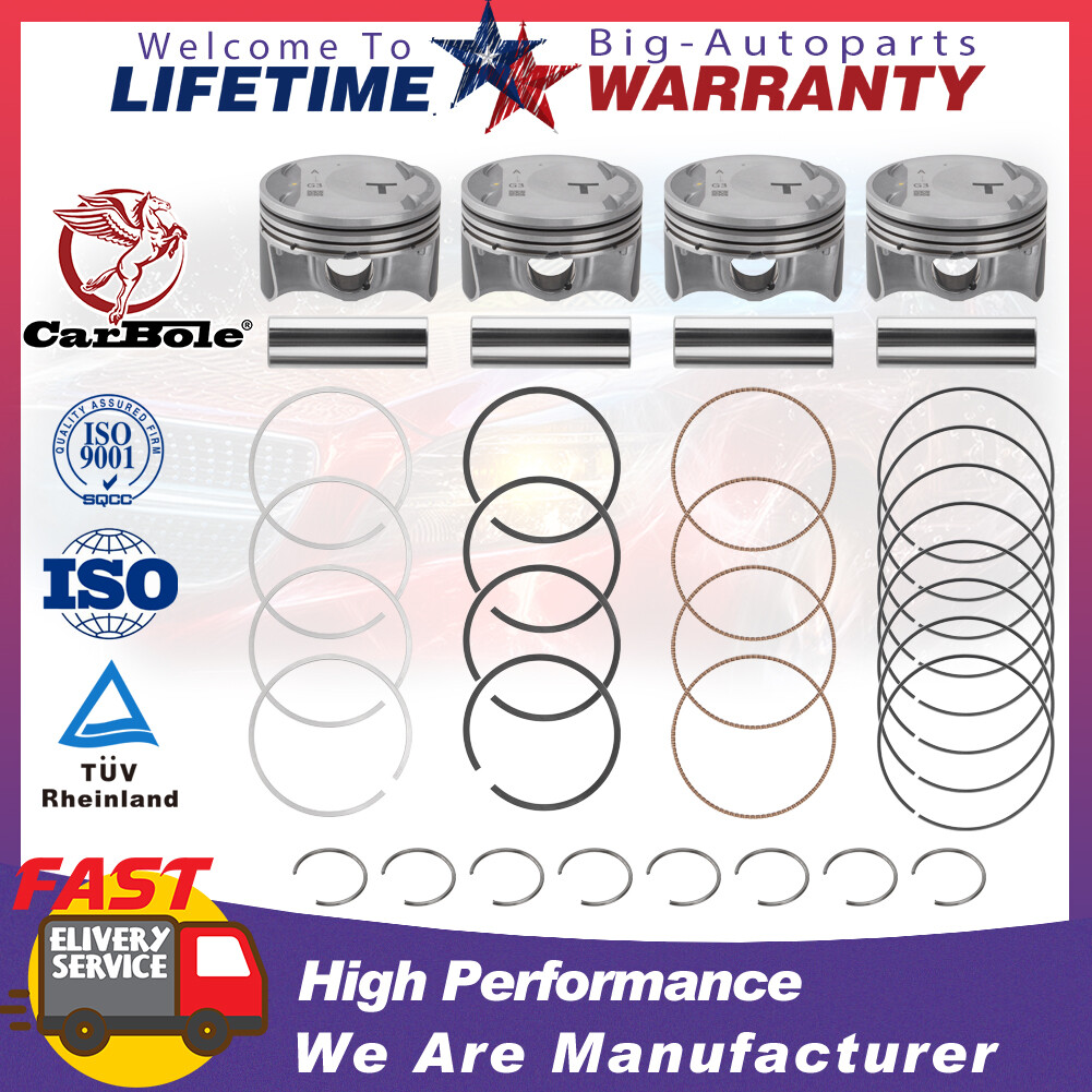 STD Size Piston & Ring Set for 2016-2021 G70 Sportage Optima Santa Fe 2 ...