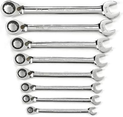 GearWrench Set di chiavi combinate a cricchetto reversibili a 72 denti ...