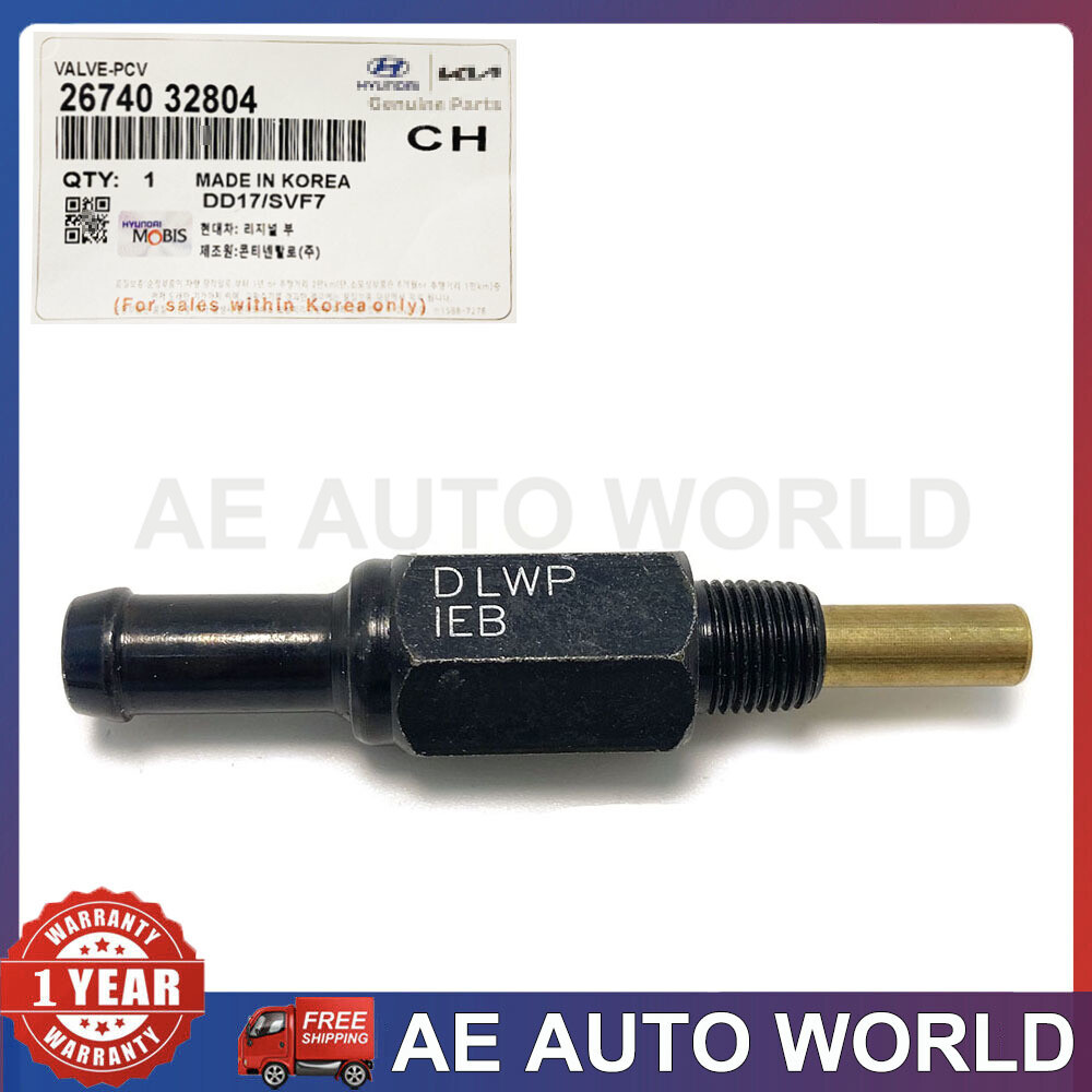 PCV Valve 26740-32804 For Hyundai Accent Elantra Tucson Kia Soul Forte5 ...