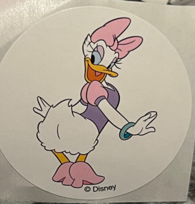 DISNEY WORLD STICKER daisy duck | eBay