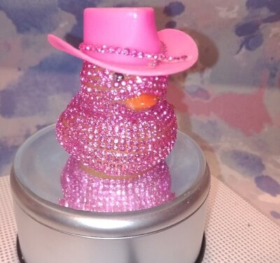 New custom cowgirl bling bling ducks | eBay