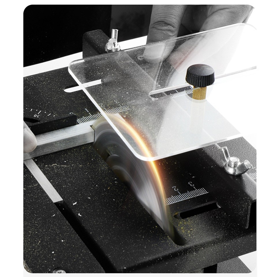 Compact Heavy Duty Table Saw Rotating Speed 1000-3000r/min Work Shop ...