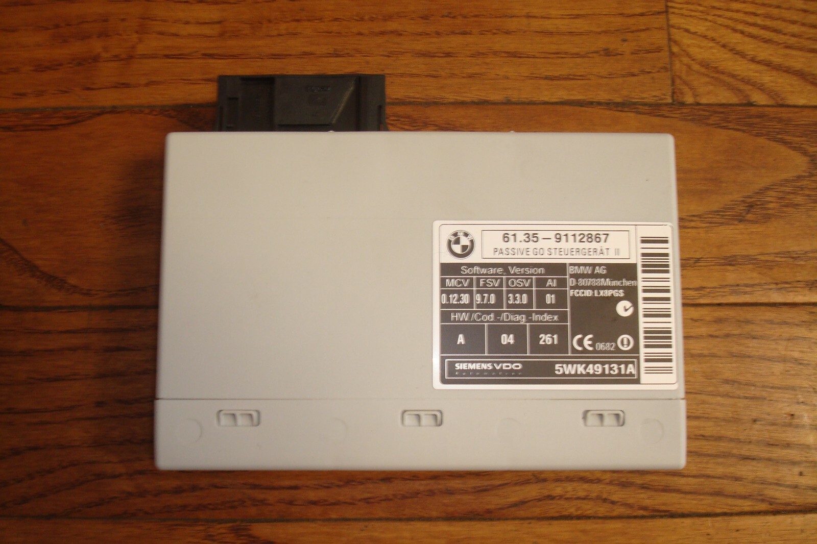 2007 BMW E60 5-Series 530Xi OEM Passive Go Control Module 61.35-9112867 ...