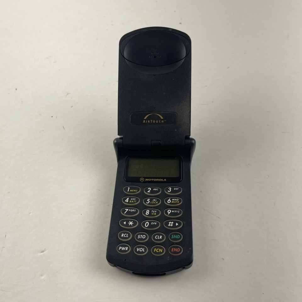Motorola StarTAC ST7868W Dual Band Black Flip Phone | eBay