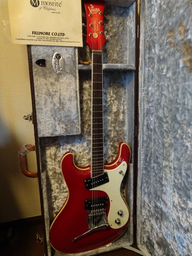 MOSRITE Fillmore Red 1963 Reissue Electric Guitar | eBay