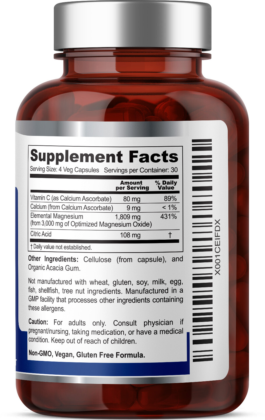 Health Genesis Oxy-Lax 120 Caps Natural Gentle Laxative Colon Cleanse ...