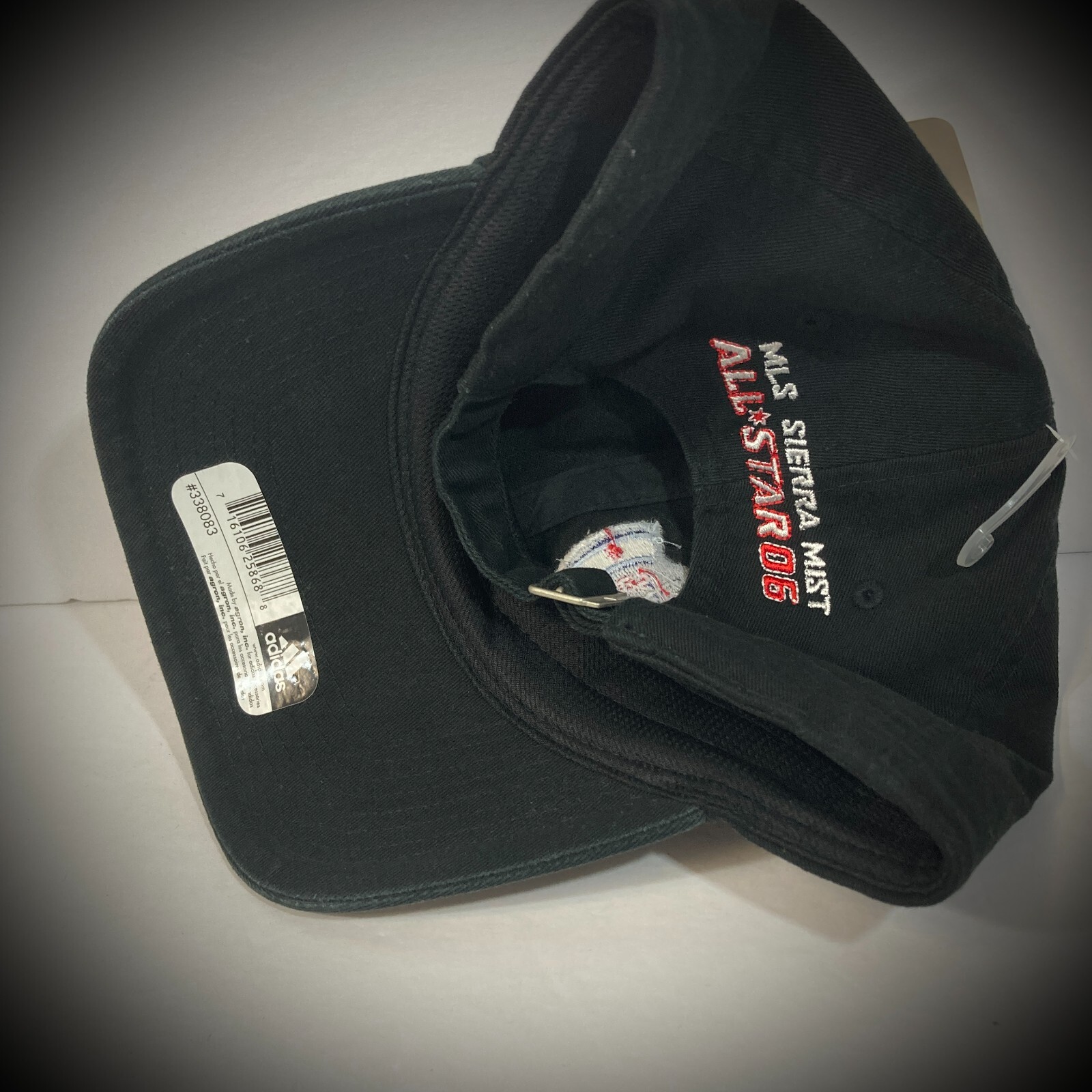vtg 2006 MLS SIERRA MIST ALL STAR GAME HAT black relaxed fit dad cap ...
