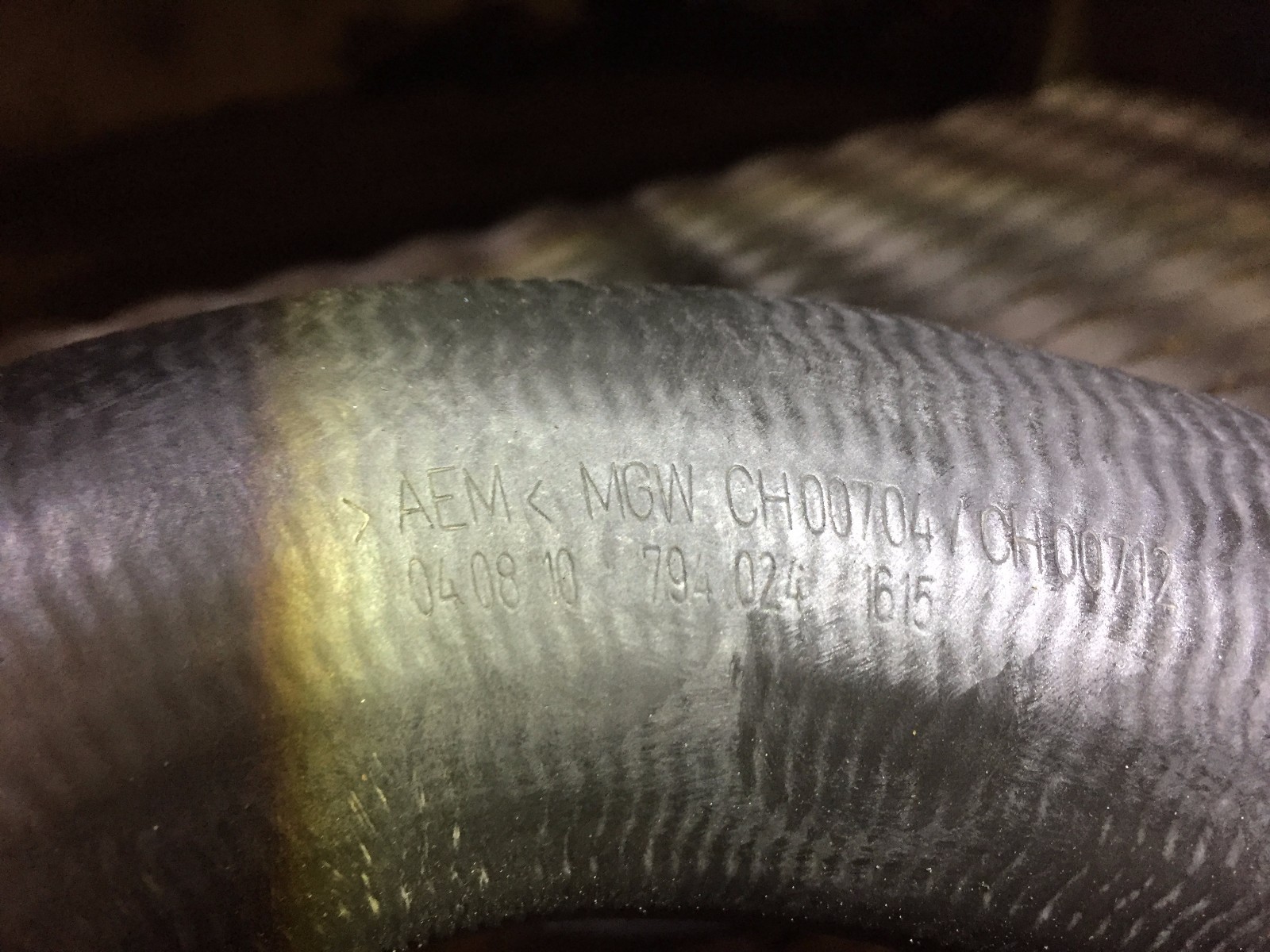 05 06 07 08 09 10 11 VOLVO S40 T5 2.5 TURBO INTERCOOLER TUBE HOSE LINE ...