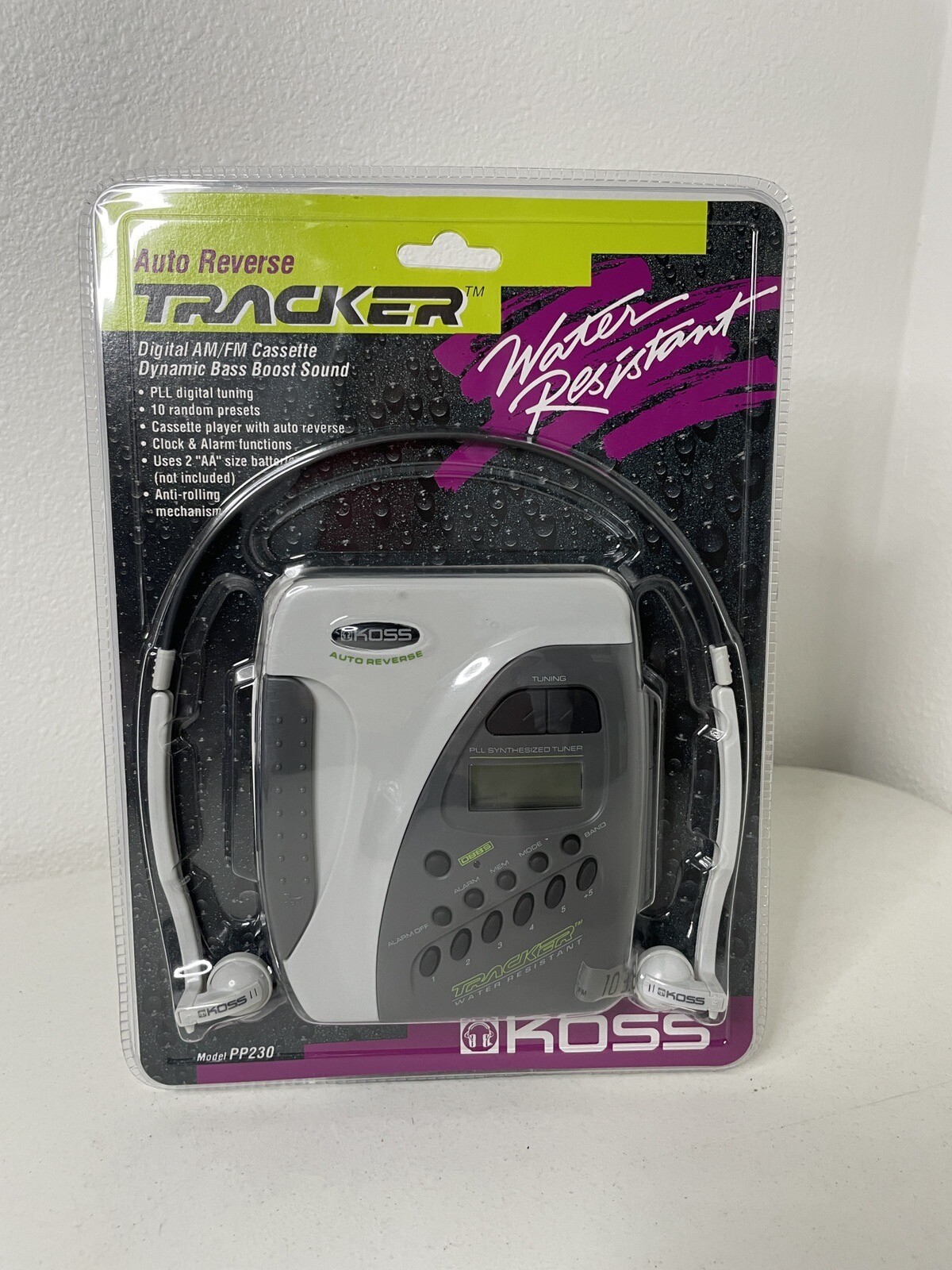 Koss Tracker Cassette Player STEREO Walkman | Grelly USA