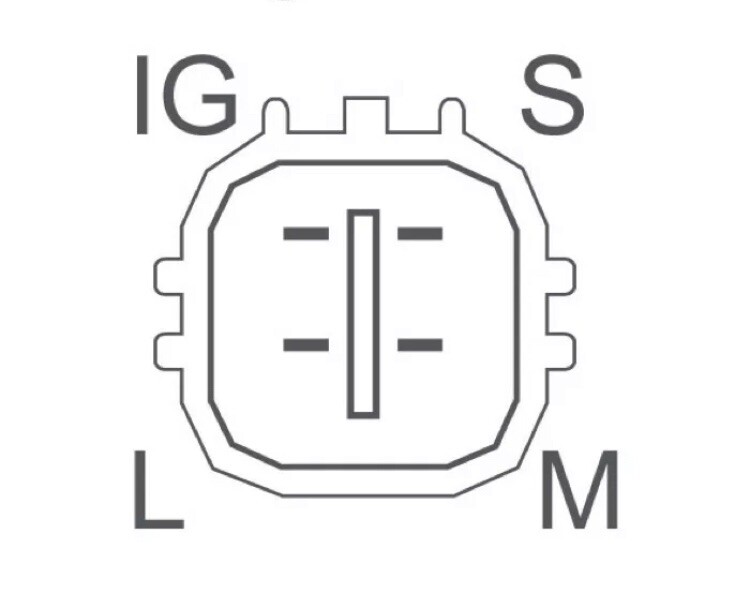 Alternator For Toyota RAV4 ACA38L,ACA38R 2AZ-FE 2.4L 4cyl 04/2010-on ...