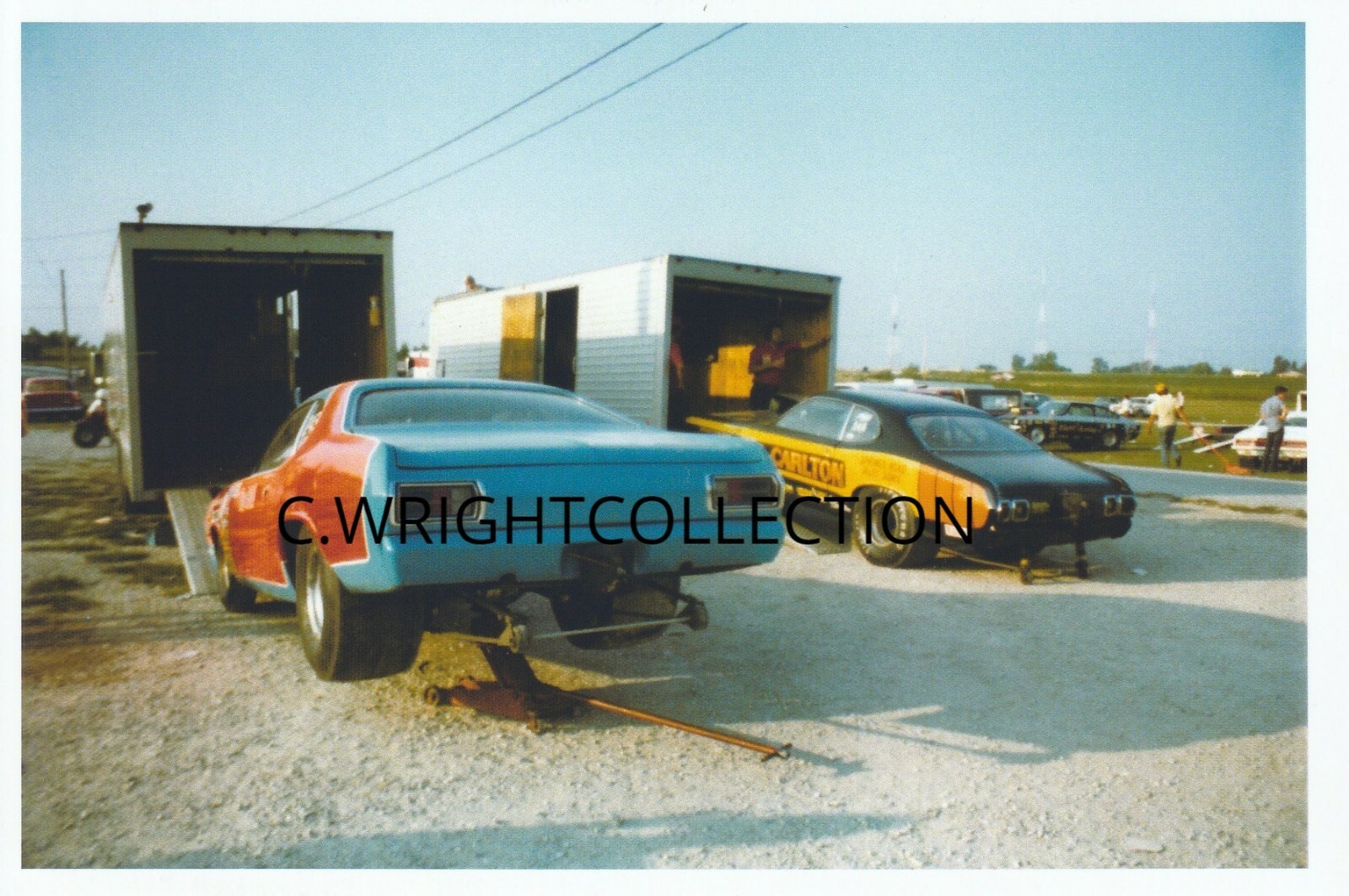 Drag Racing-Roy Hill's HEMI Duster & Don Carlton-1975 IHRA Gateway ...