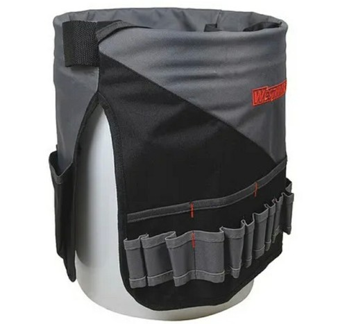 NEW Westward 32PJ51 Bucket Tool Organizer, Polyester, Black/Grey ...