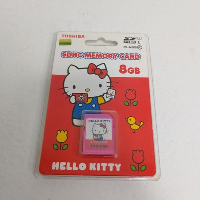 Hello Kitty SDHC memory card Toshiba 8GB SDCARD #58c513 | eBay
