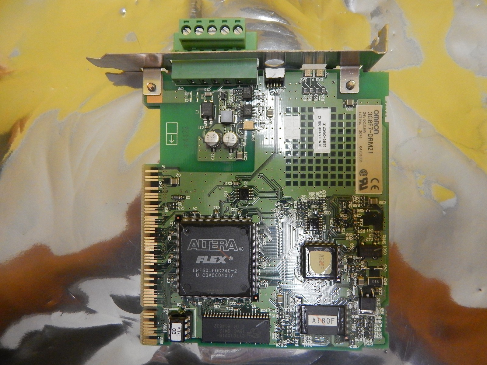Omron 3G8F7-DRM21-1(1) PCI Bus DeviceNet Board PCB 3G8F7-DRM21 Working ...