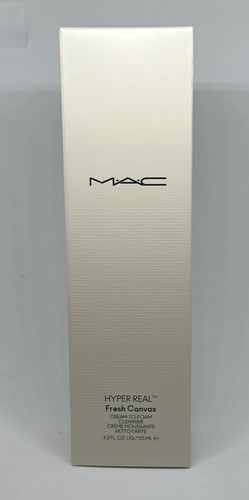 MAC Cleanser Hyper Real Fresh Canvas Cream to Foam Makeup Remover 4.2 ...