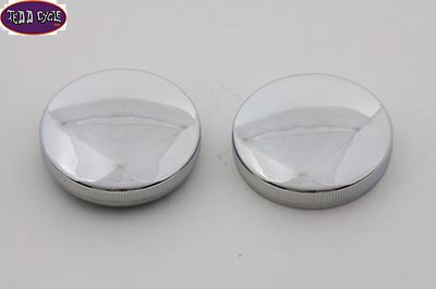 Stock Style Gas Cap Set Vented & Non-Vented Shovelhead Rigid 74” 4 ...