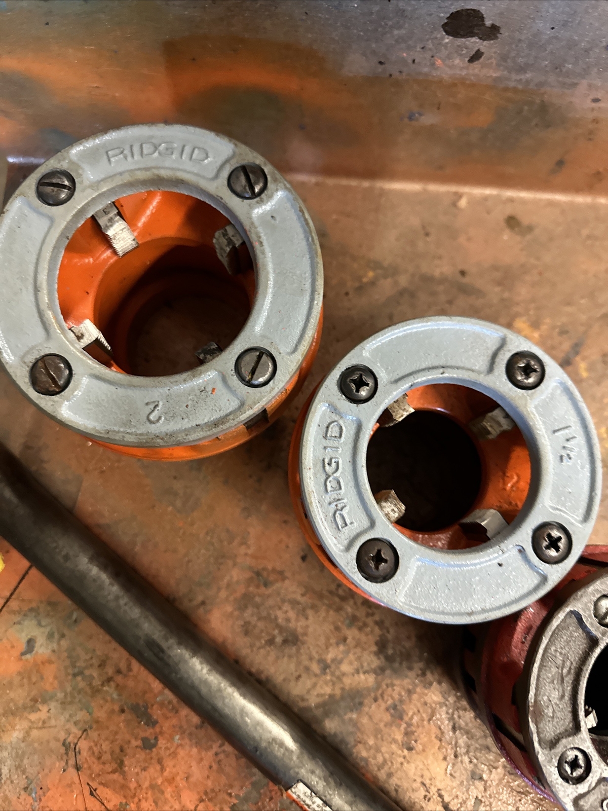 Ridgid 12-R Ratchet Pipe Threader Dies (az8 | eBay