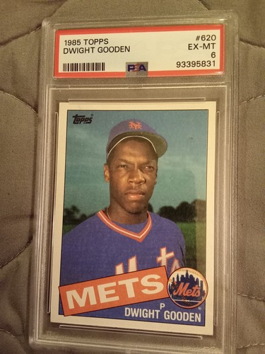 1985 Topps Dwight Gooden #620 Graded PSA 6 Rookie Baseball Card RC | eBay