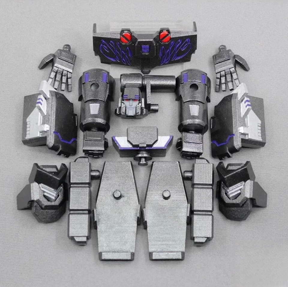 3D DIY IDW MTMTE Armor Upgrade Kit For Siege Megatank Accessories | eBay
