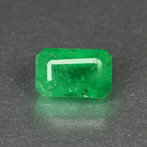 0.60 Ct Fair Perfect Octagan Cut 5.6 x 3.6 MM 100% Natural Green Zambia ...