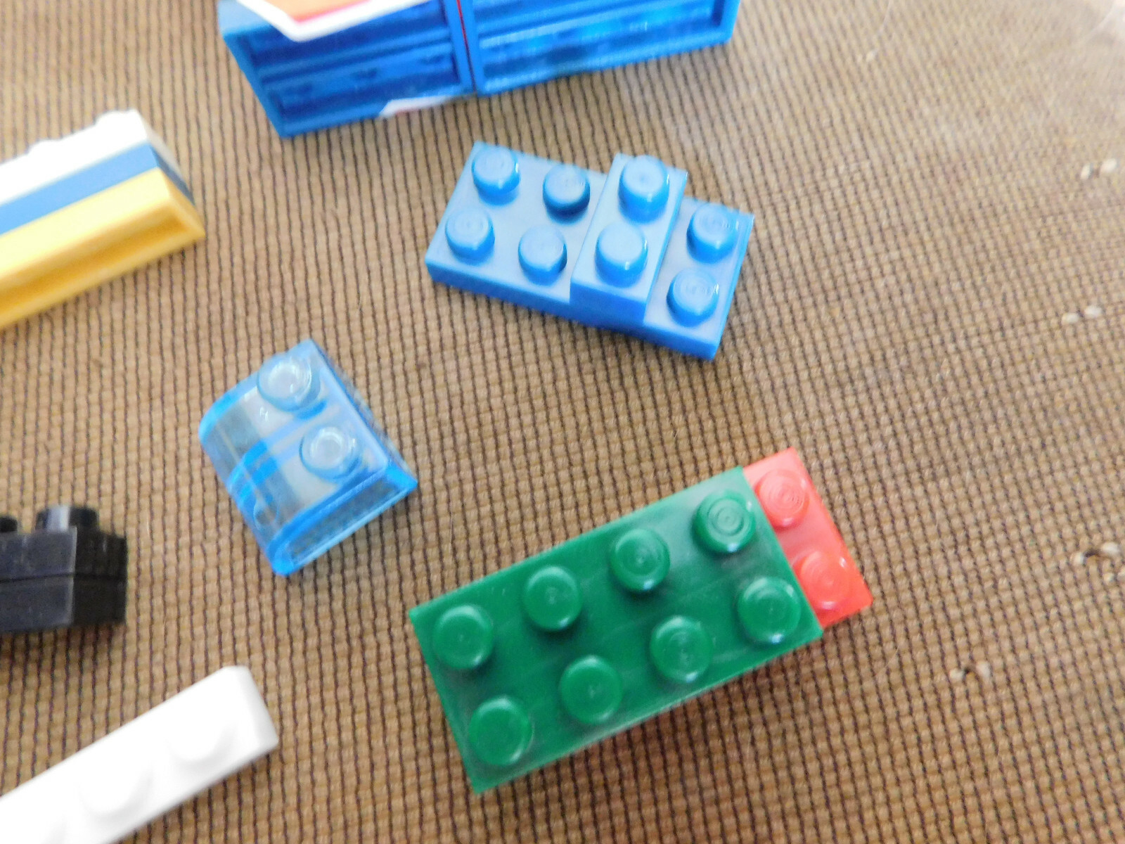 Vtg MEGA BLOKS RITVIK BLOCKS LOT Square Figure Race Car Boat? 9901 MBX ...