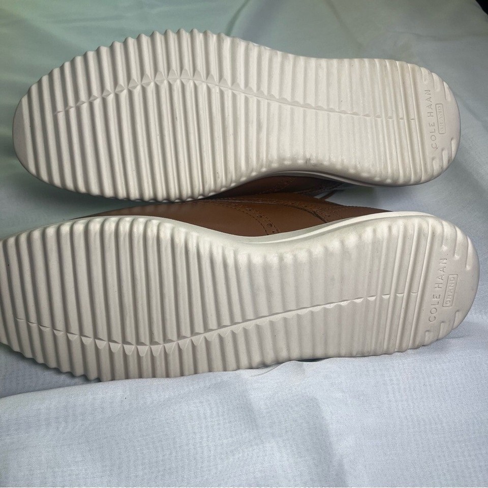 Cole Haan New 12W Men's Brown Leather Oxford Lace-up Shoes | eBay