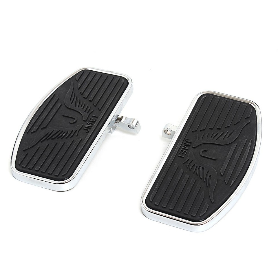 A Pair Steel Front Driver Floorboards Footboard Universal For Harley ...