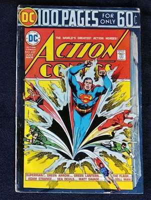 ACTION COMICS #437 ('74) VG/FN, 100 Page Giant | eBay