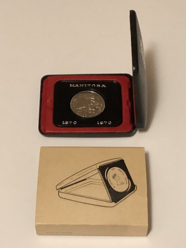 1870-1970 Manitoba Canada Dollar Uncirculated Coin In Clamshell ...