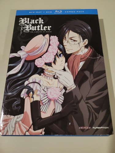 Black Butler: The Complete First Season (Blu-ray/DVD, 2012, 7-Disc Set ...