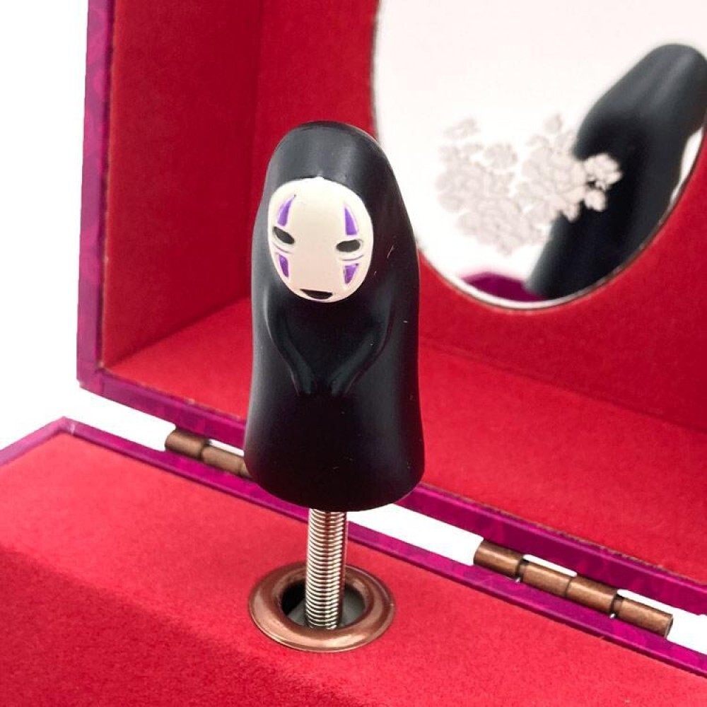 Spirited Away Music Box No Face Always with me Paper Accessory Case ...