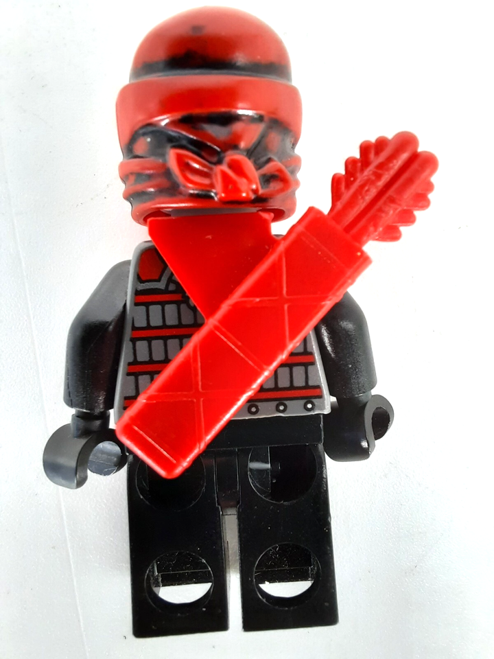 Lego Stone Army Scout with Red Helmet Ninjago, Minifigure w/Arrow Case ...