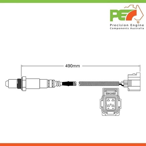 New * OEM * Post-Cat. Oxygen Sensor For Mercedes Benz C350 S205 / W205 ...