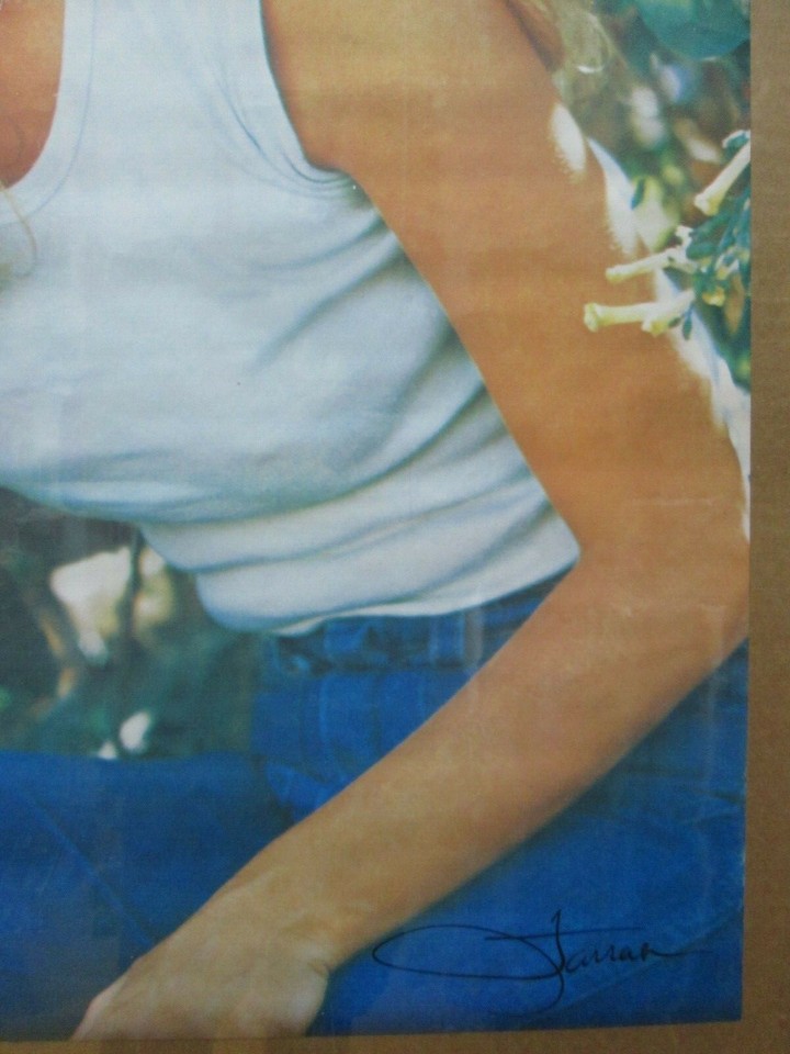 Vintage Poster Farrah Fawcett Flower actress 1977 Inv#4835 | eBay
