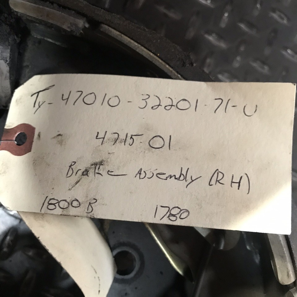 47010-32201-71 Brake Assy RH 470103220171 Toyota Forklift Reference ...