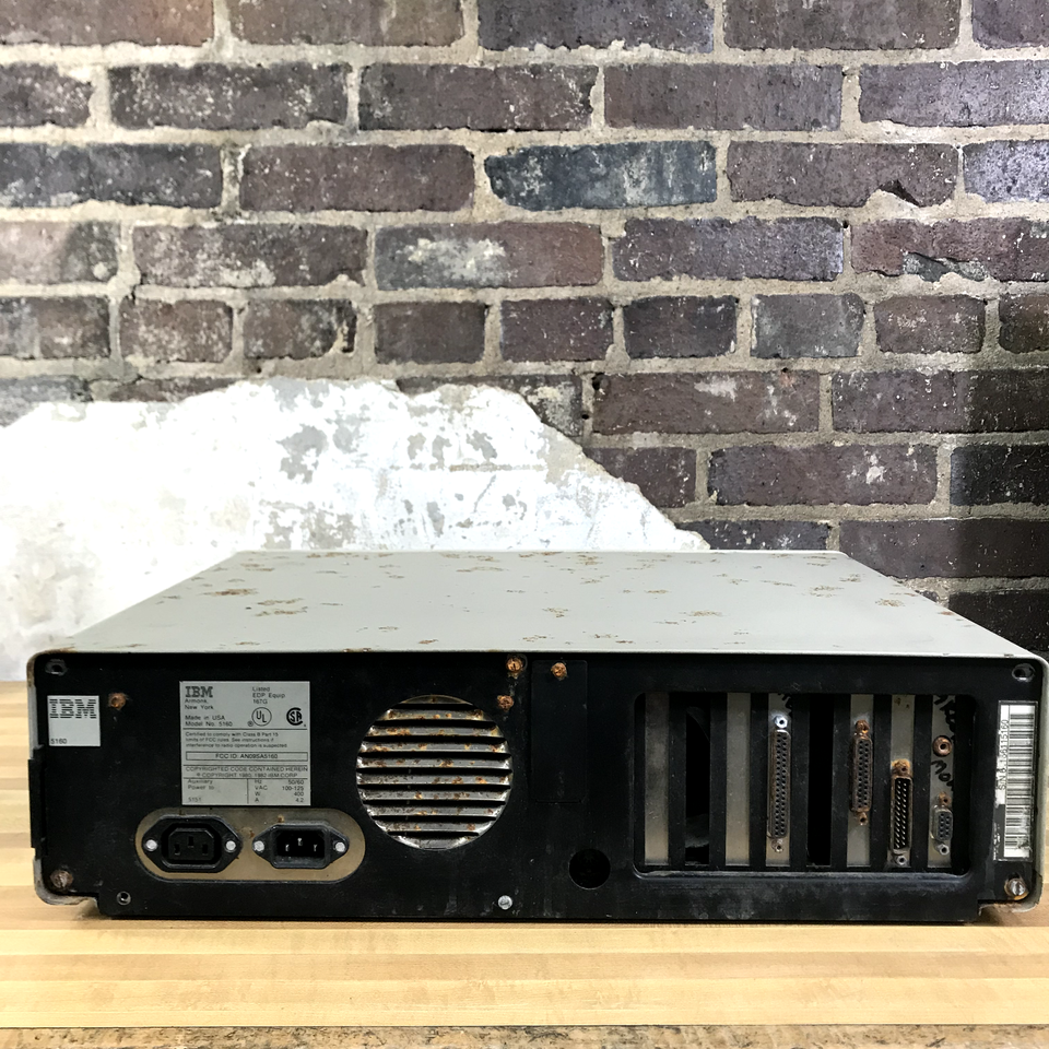 Vintage IBM PC XT 5160 Personal Computer - Complete Ready for ...