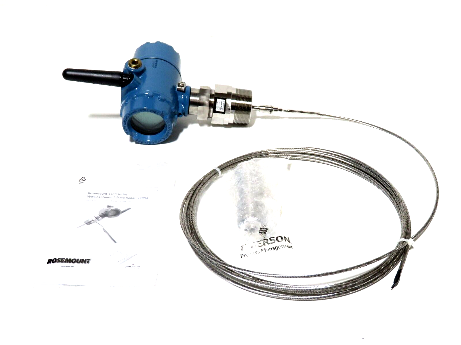 Rosemount 3308 ASX2D1I5S1B2NNN5AE0250 Wireless Guided Wave Radar NEW ...