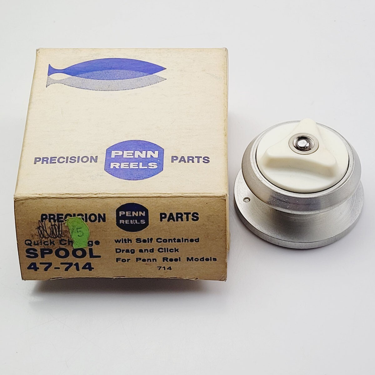 Complete Penn 714z Spinfisher Aluminum Reel Spool 47-714 for sale ...