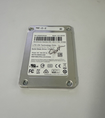 Lite-On LCH-128V2S 2.5" SSD 128GB SATA 6Gb/s Lenovo SSD0F66155 Solid ...