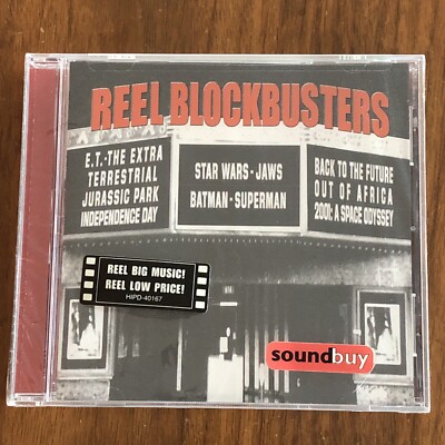 Reel Blockbusters by John Williams / Various (CD, 1999, Universal) NEW ...