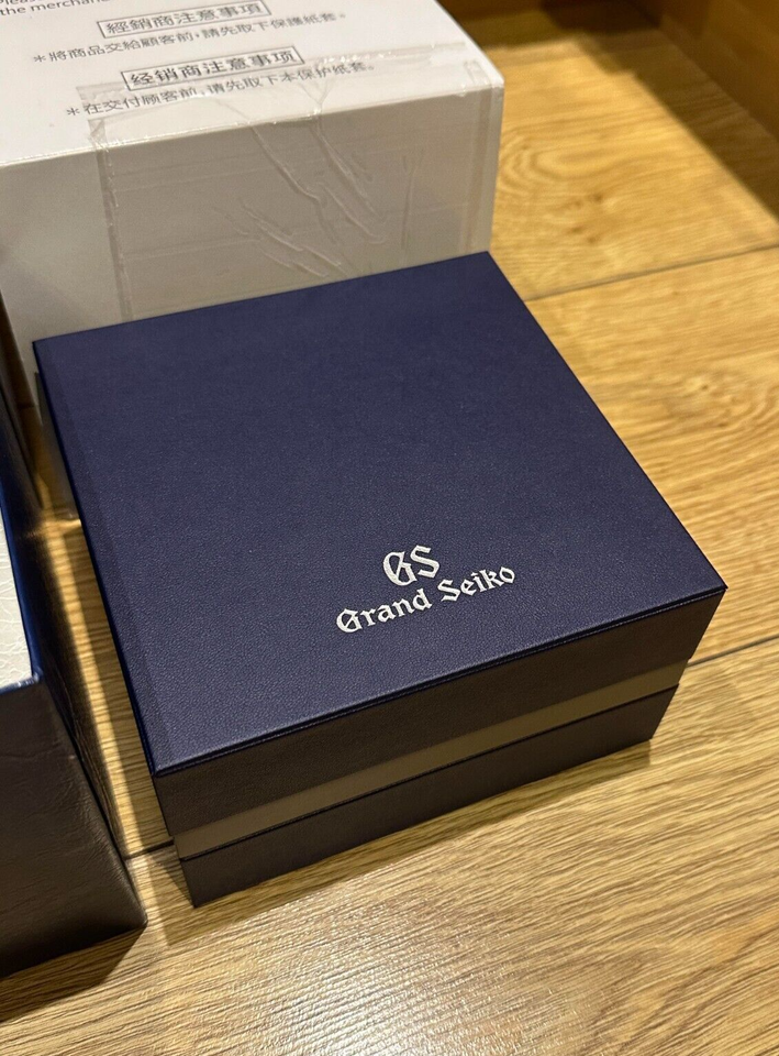 Genuine Original Grand Seiko Japan Watch Presentation Box Case Complete ...
