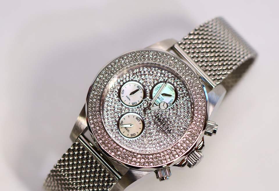 INVICTA Pro Diver Lady 40mm Stainless Steel Steel White+Silver dial ...