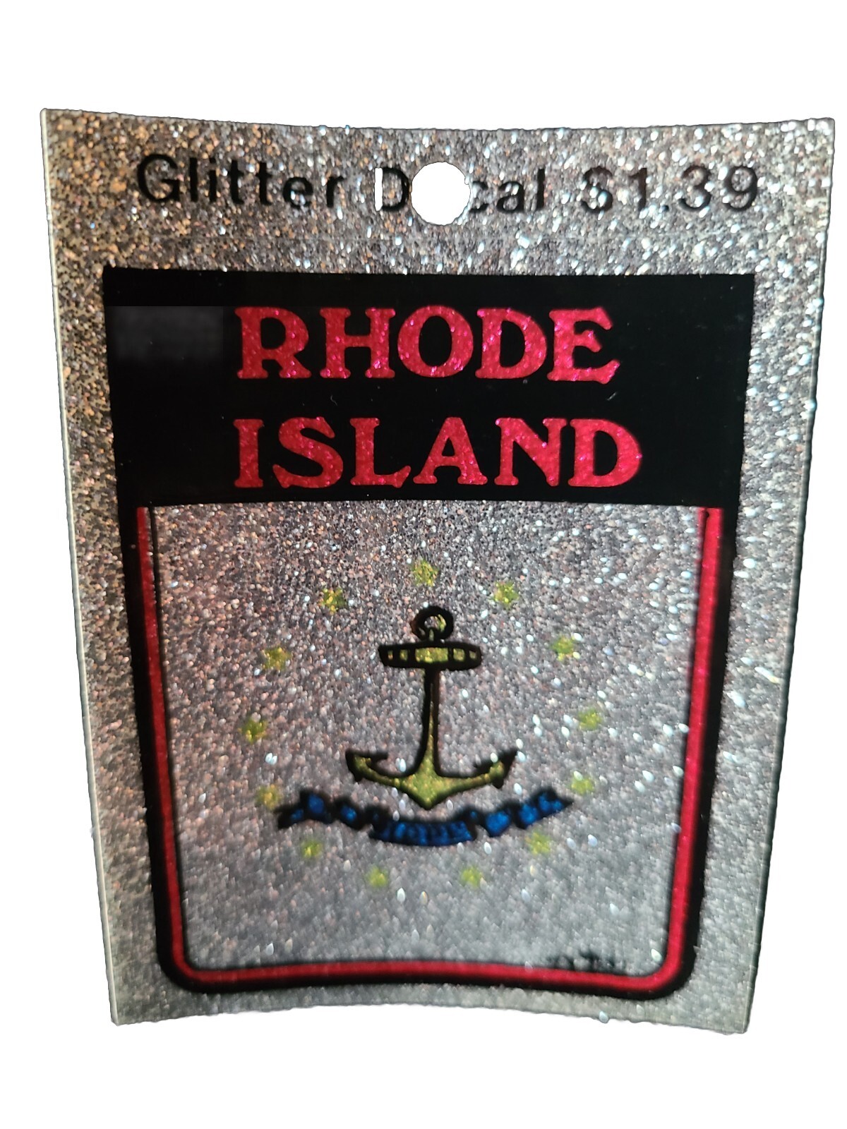 Lot of 120 Rhode Island Glitter Decals Stickers .25 Cents Each - Free ...