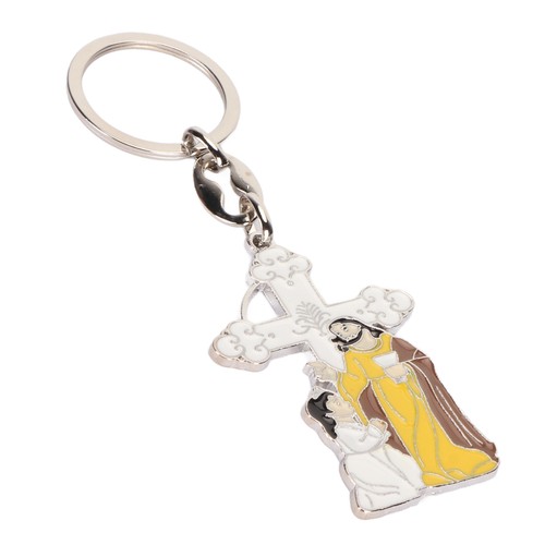 Catholic Keychain Alloy Jesus Keychain Portable Delicate For Baptisms ...