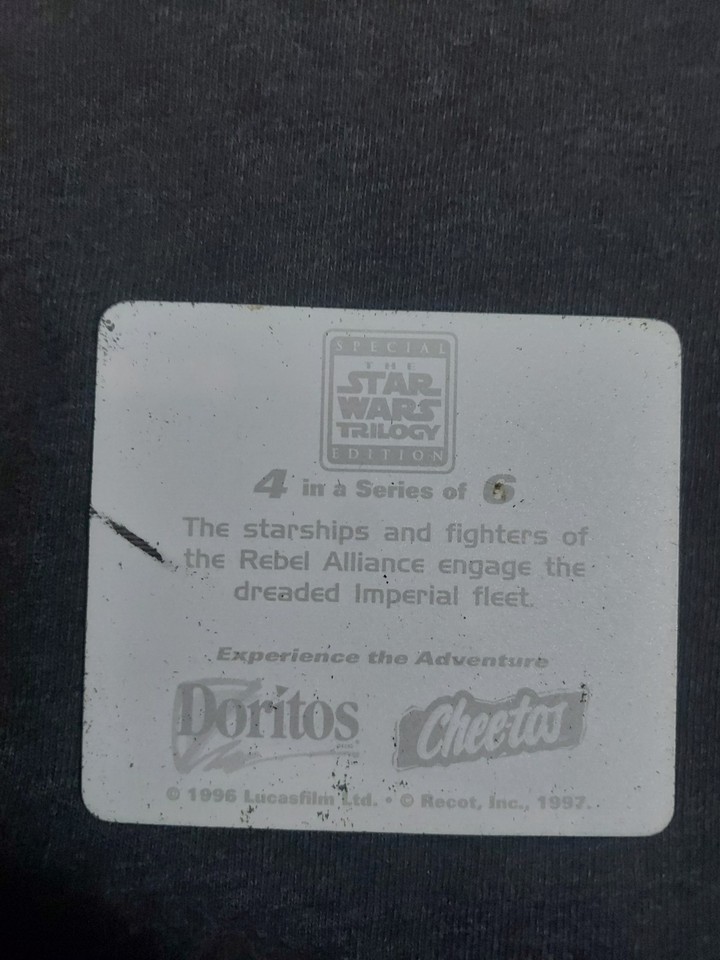 1997 Doritos/Cheetos Star Wars Trilogy Lenticular Starships and ...