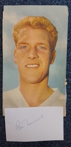 RON FLOWERS HAND SIGNED WOLVERHAMPTON WANDERERS PIC England 1966 world ...