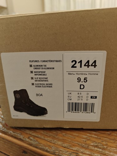 Red Wing 2144 Men's 6-inch Boa Waterproof Safety Toe Boot Size 9.5D ...