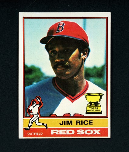 Jim Rice 1976 Topps All-Star Rookie (HOF) Boston Red Sox #340 NM+ | eBay